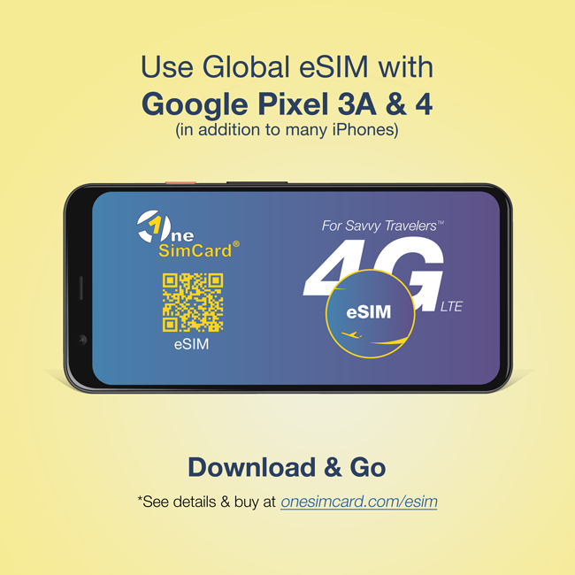 Did you know you can use OneSimCard eSIM with Google Pixel 3A and Pixel ...
